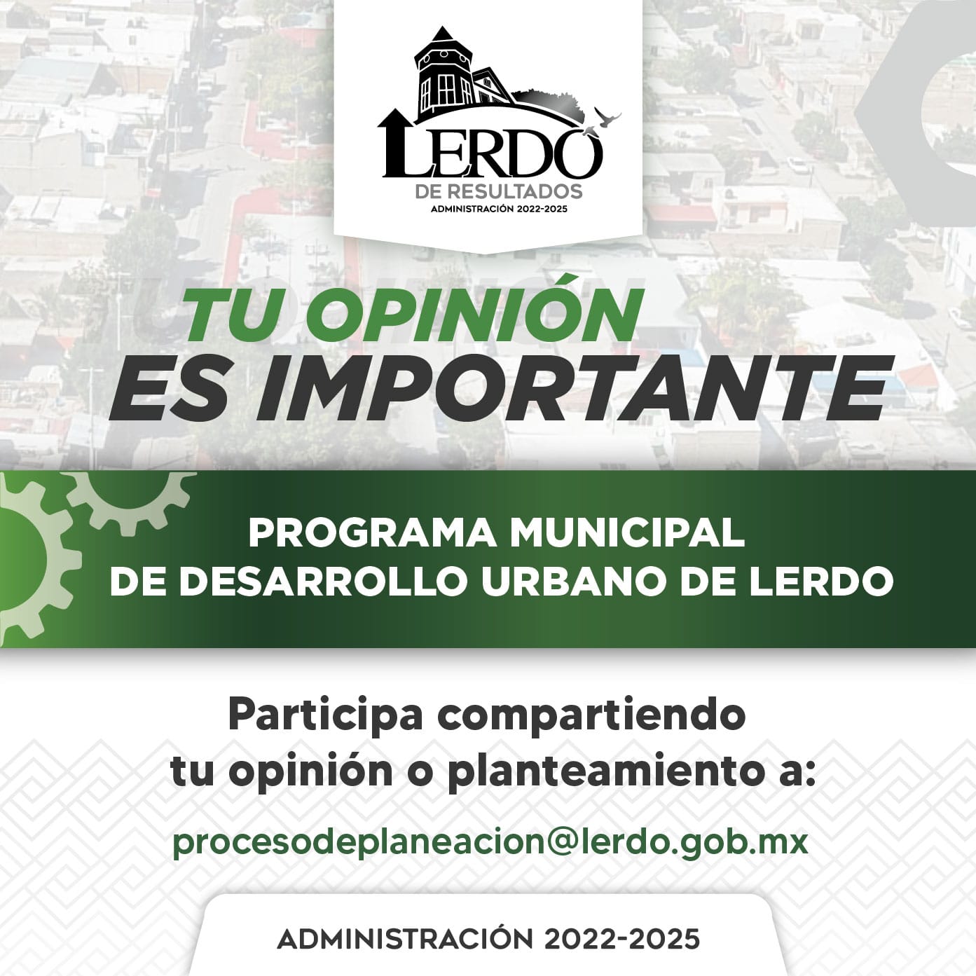INVITAN A PARTICIPAR EN PROGRAMA DE DESARROLLO URBANO EN LERDO ...