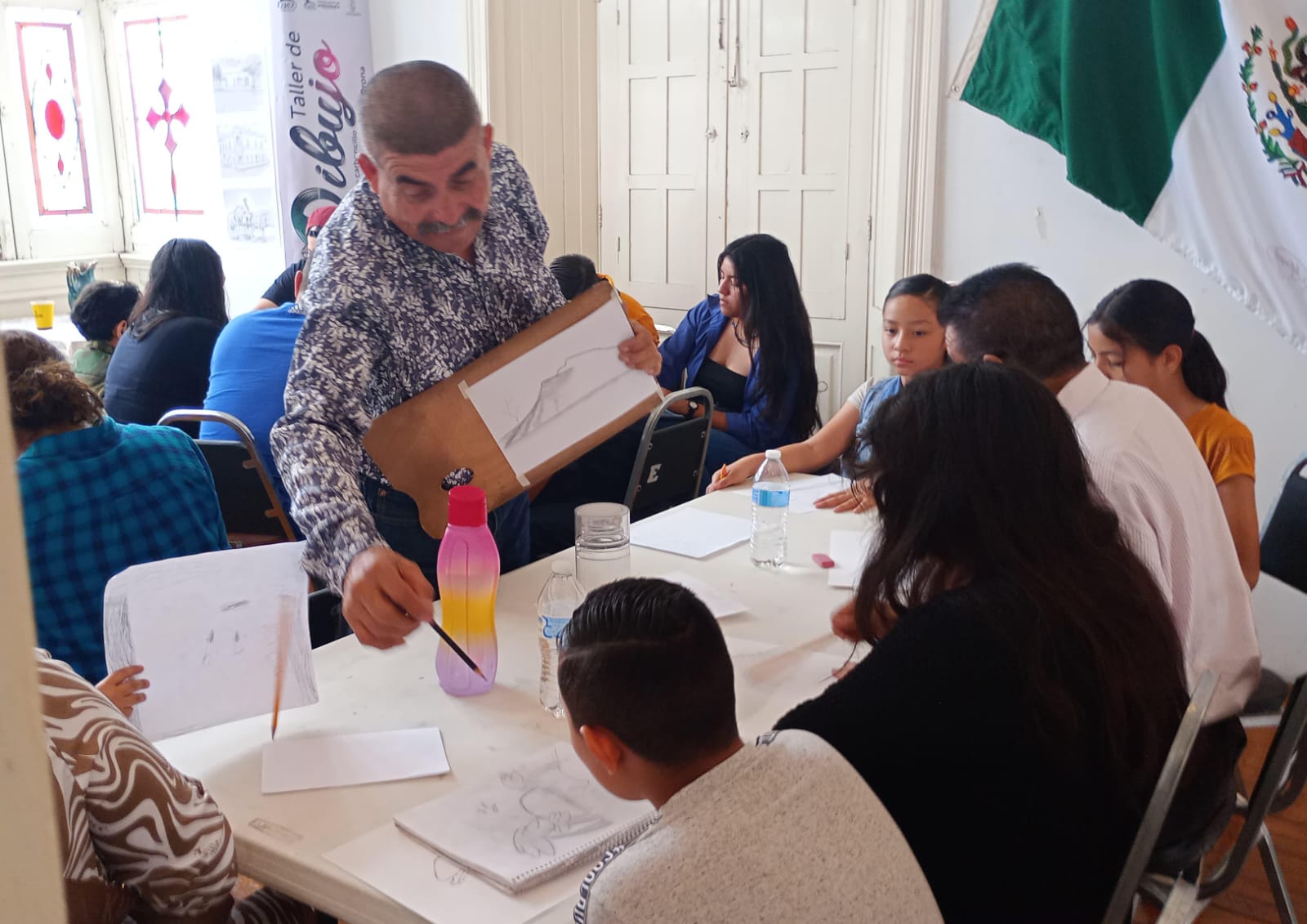 CONCLUYE CON ÉXITO TALLER DE DIBUJO EN CHALET GOROSAVE – Gobierno ...